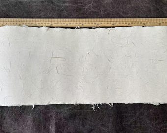 Handmade Mulberry Paper Watercolor Sketchbook With Deckle Edges ...