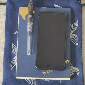Cross Body Cell Phone Bag - Hand Drawn Batik - Natural Indigo Dyed ...