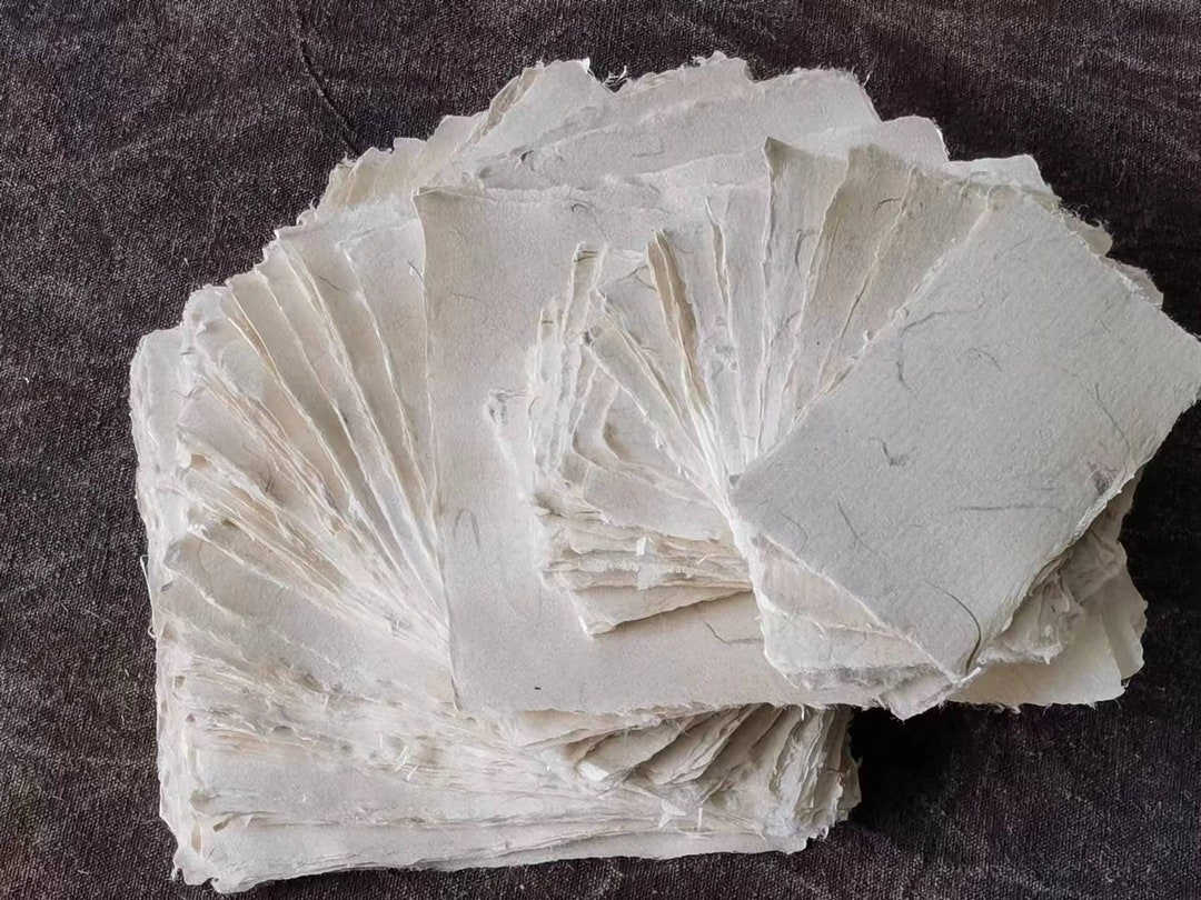 Handmade Dongba Paper: Mulberry Fiber Deckle Edge Sheet - Etsy