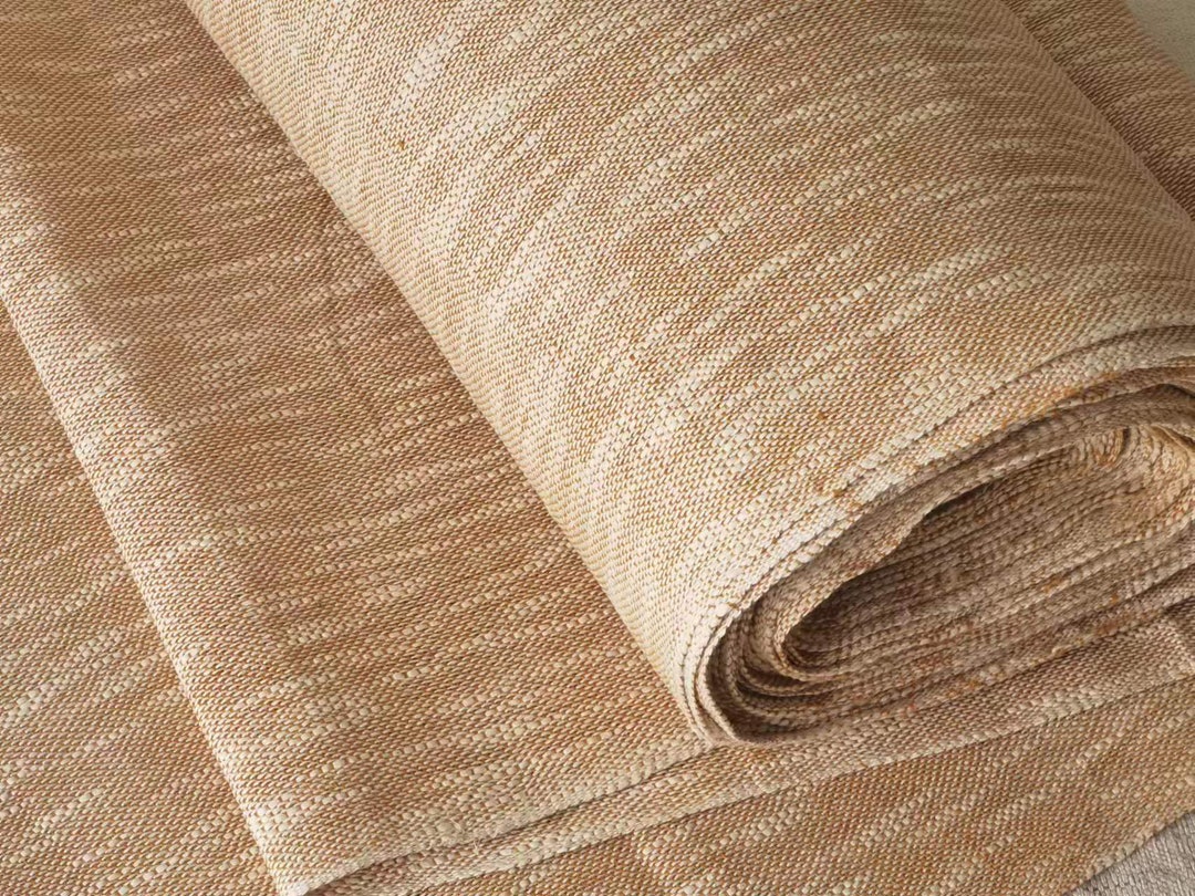 Handwoven Ramie Fabric: Natural Fiber Table Runner Material - Etsy