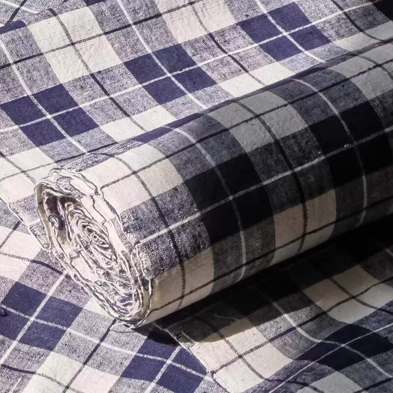 Plaid Cotton Fabric - Etsy