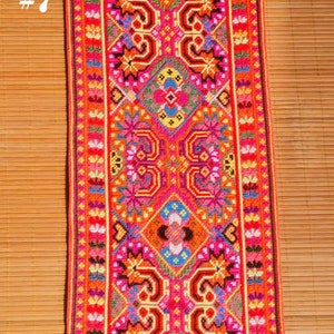 Hmong Vintage Hand Embroidered Panels - Tribal Art - Cross Stitch ...