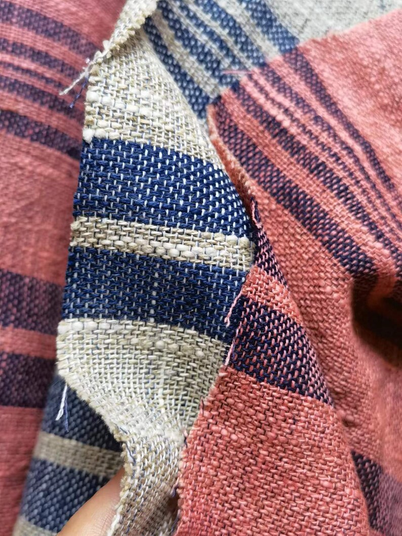 Handwoven Ramie Slub Linen Blend Fabric Sold by the Meter - Etsy