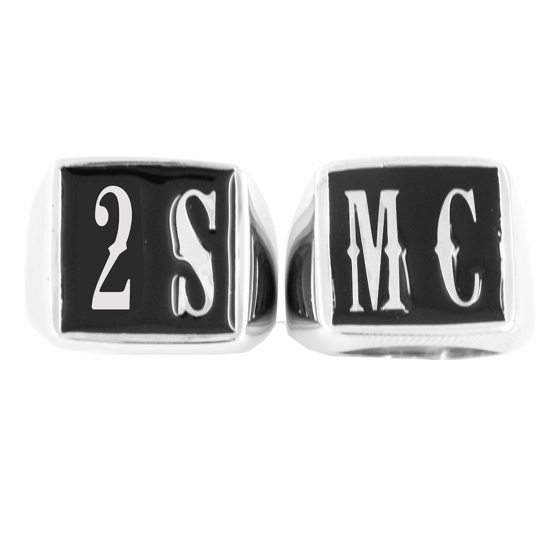 Memorial Letters Name Ring Monagram Ring Personalized Initials Gift - Etsy