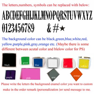 Customized 5 Letters Monogram Ring Name Ring Personalized Initials Gift ...