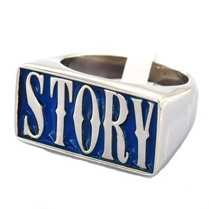 Customized 5 Letters Monogram Ring Name Ring Personalized Initials Gift ...