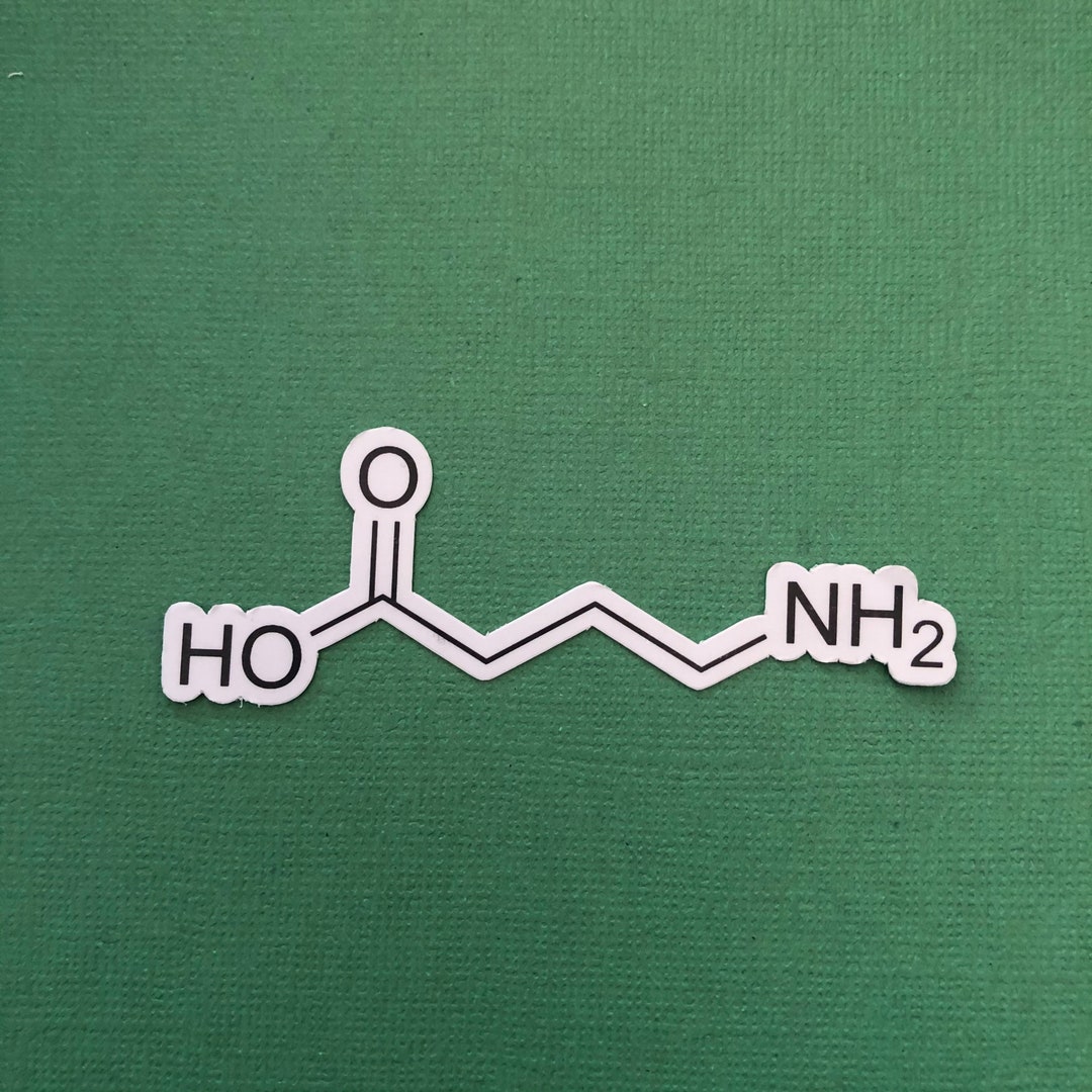 GABA Sticker Science Teacher Gift, Science Lover Gift, Laptop Sticker ...