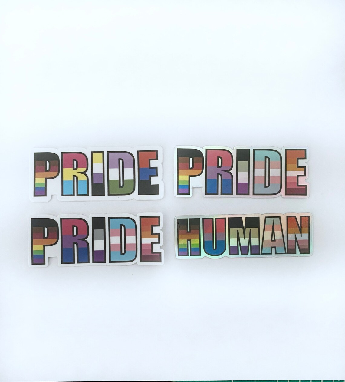 LGBTQ Pride Sticker Vinyl Stickers Holographic Stickers - Etsy UK