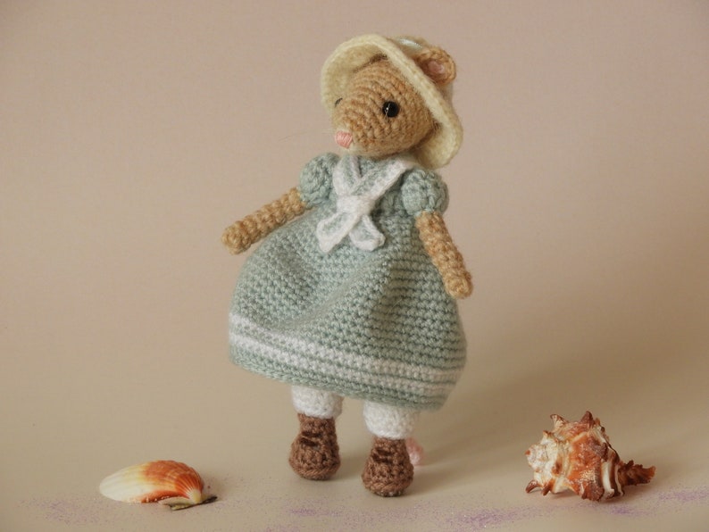 Crochet Mouse Pattern Seaside Mouse Amigurumi Mouse - Etsy