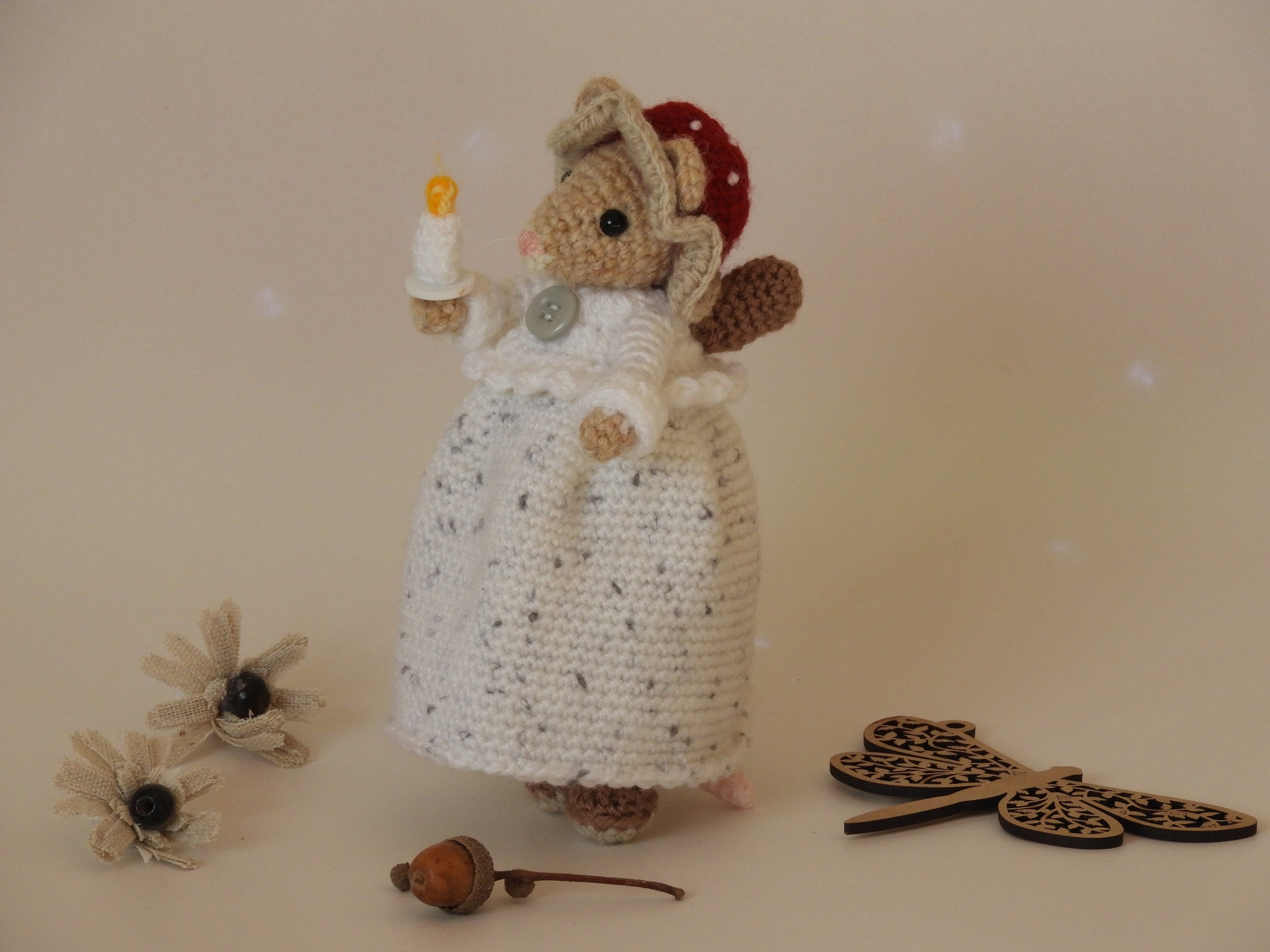 Crochet Mouse Pattern Enchanted Mouse Amigurumi Mouse | Etsy