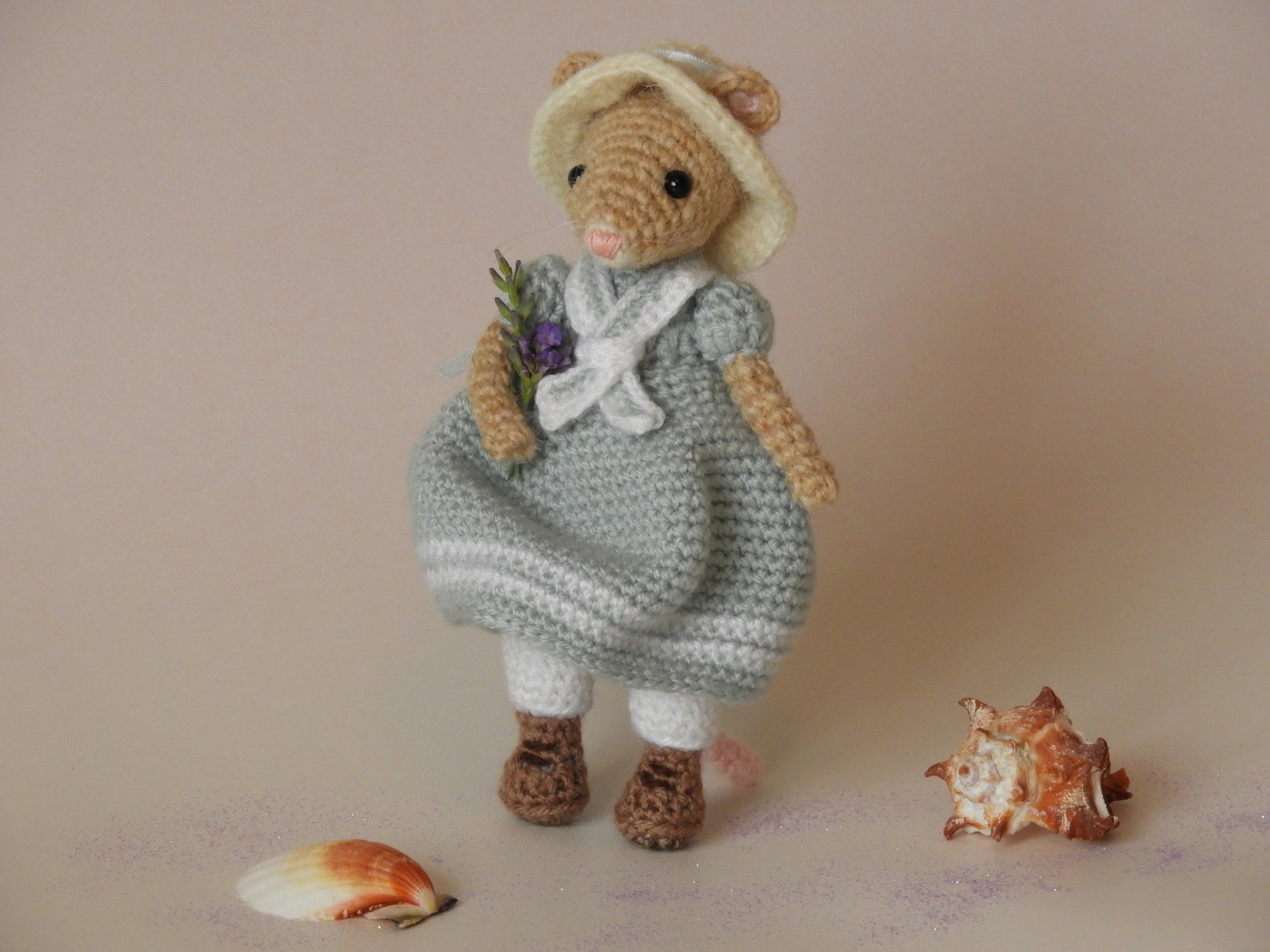 Crochet Mouse Pattern Seaside Mouse Amigurumi Mouse - Etsy