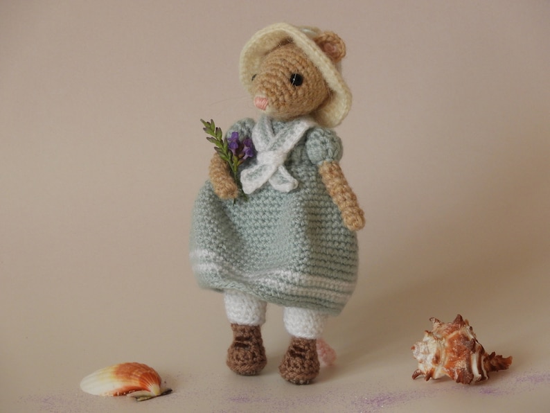 Crochet Mouse Pattern Seaside Mouse Amigurumi Mouse - Etsy