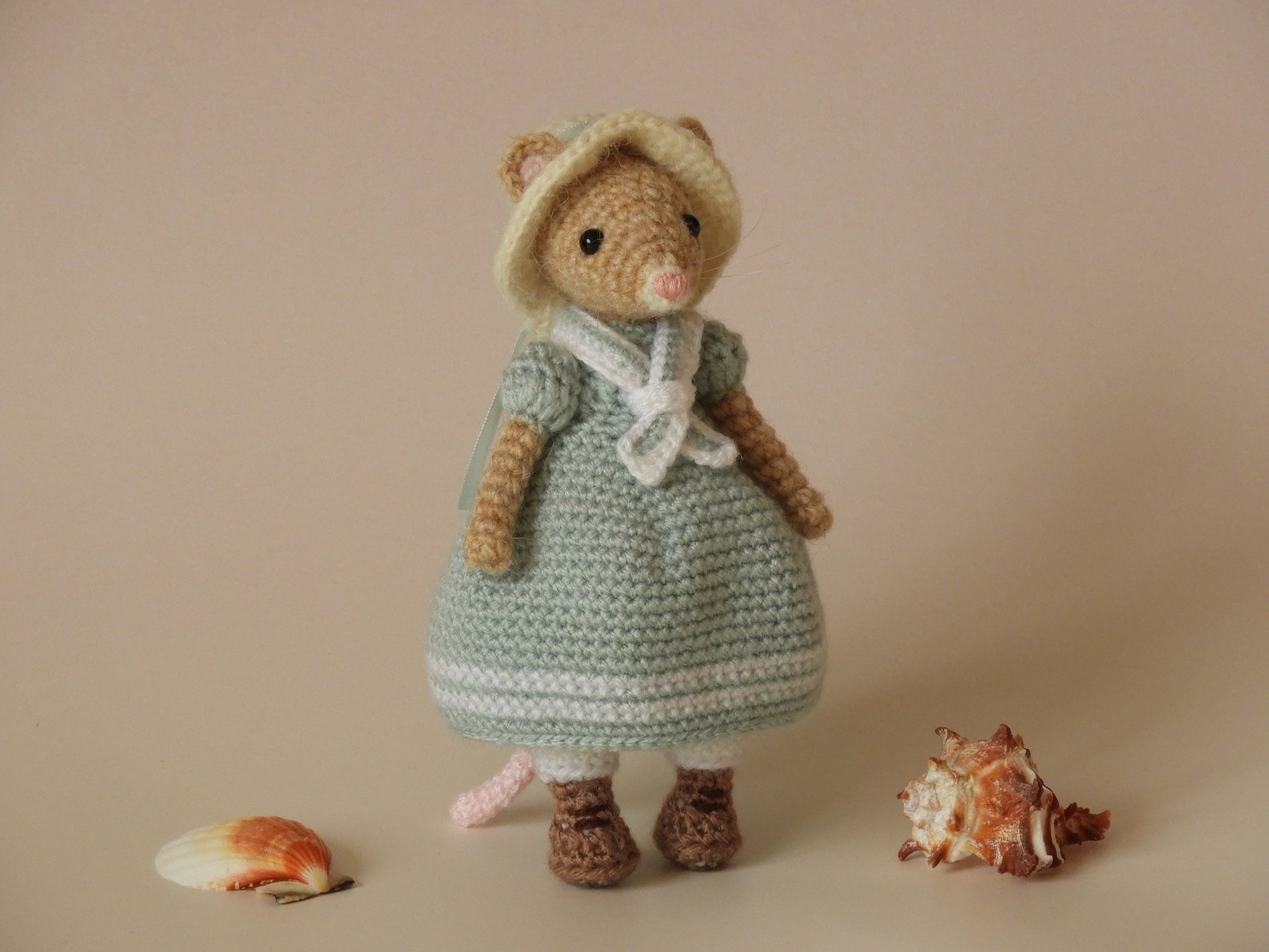 Crochet Mouse Pattern Seaside Mouse Amigurumi Mouse - Etsy