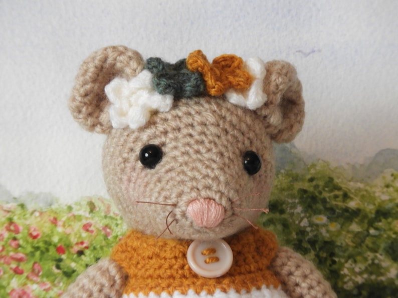 Crochet Mouse Pattern Ivy the Mouse Amigurumi Mouse Mouse - Etsy
