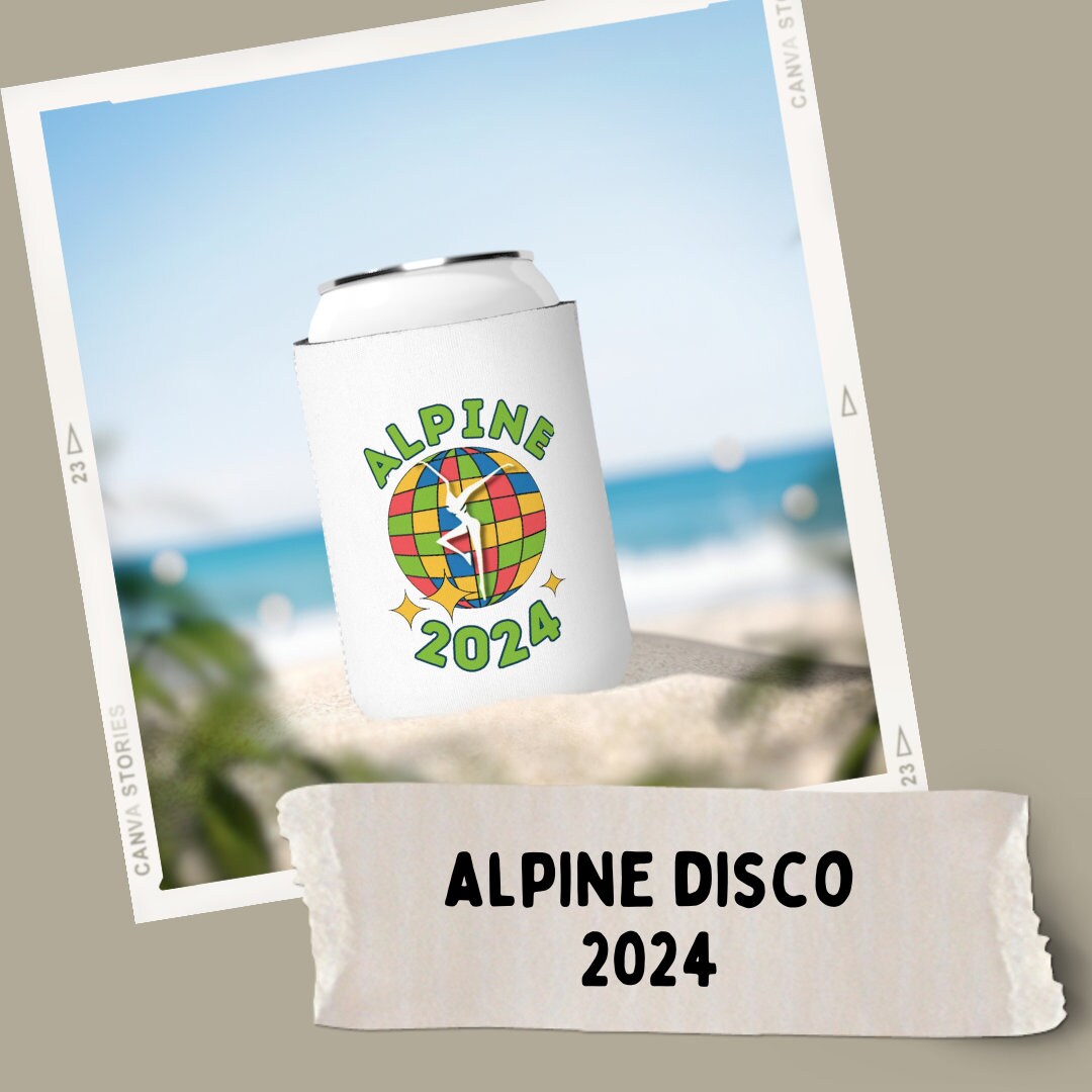 Alpine 2024 Disco Can Koozie DMB Can Cooler DMB Gift Dave Matthews ...