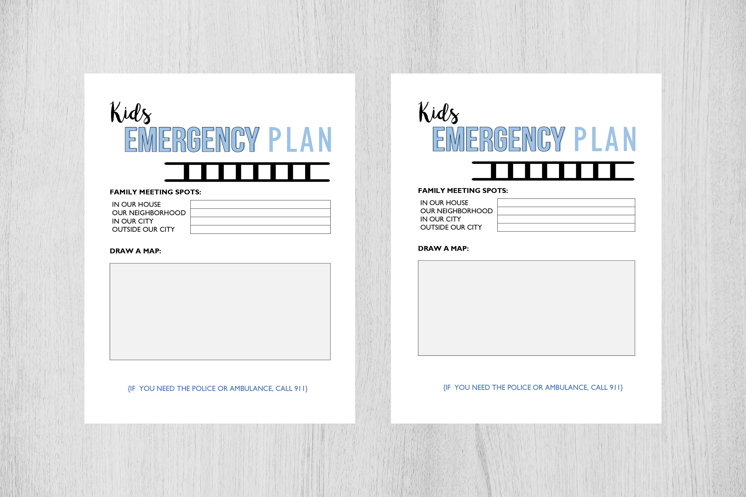 Printable Emergency Binder fillable Emergency Binder, Emergency ...