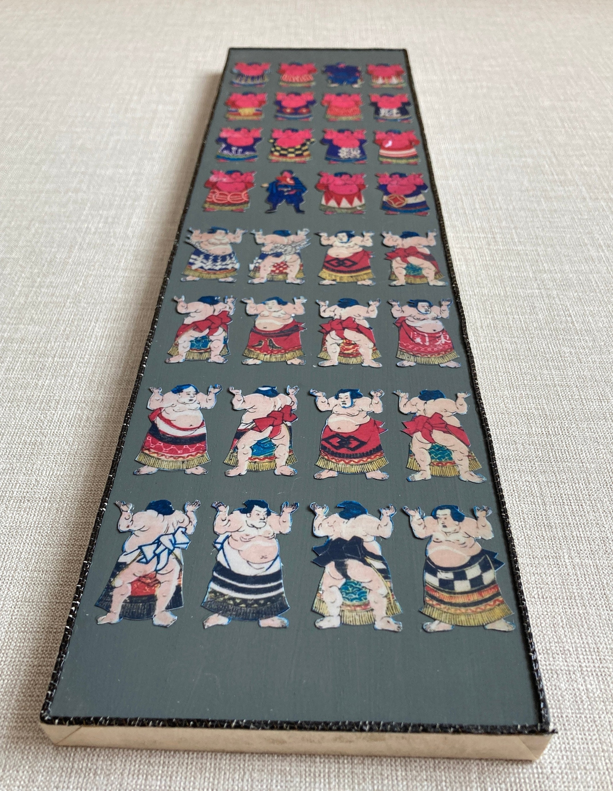 Ukiyo-e Sumo Wrestler ornament - Etsy