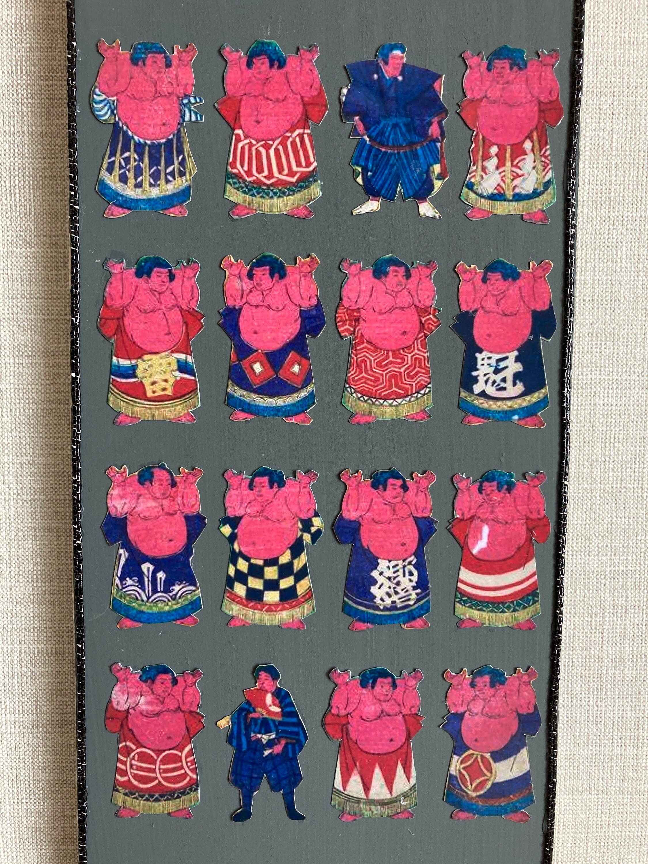 Ukiyo-e Sumo Wrestler ornament - Etsy