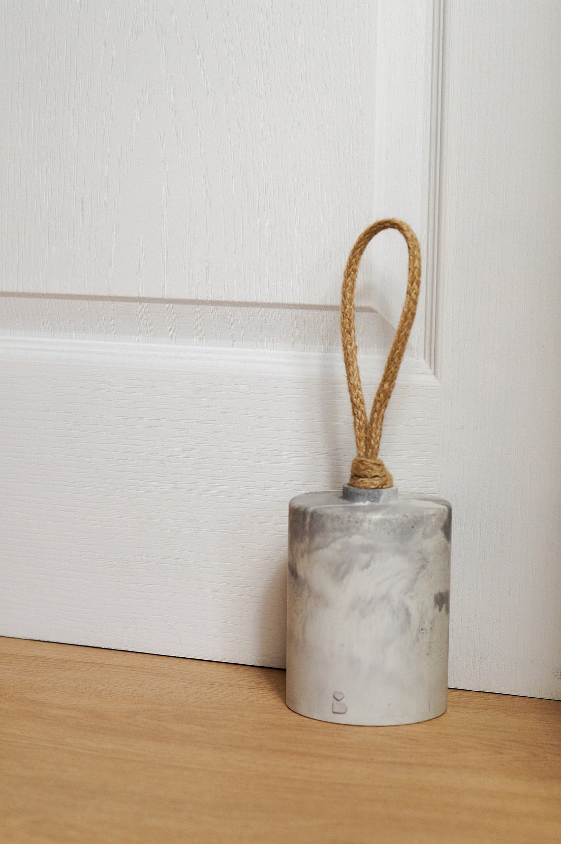 Modern Door Stop, Minimalist Door Stop, Heavy Door Stop, Concrete Door ...