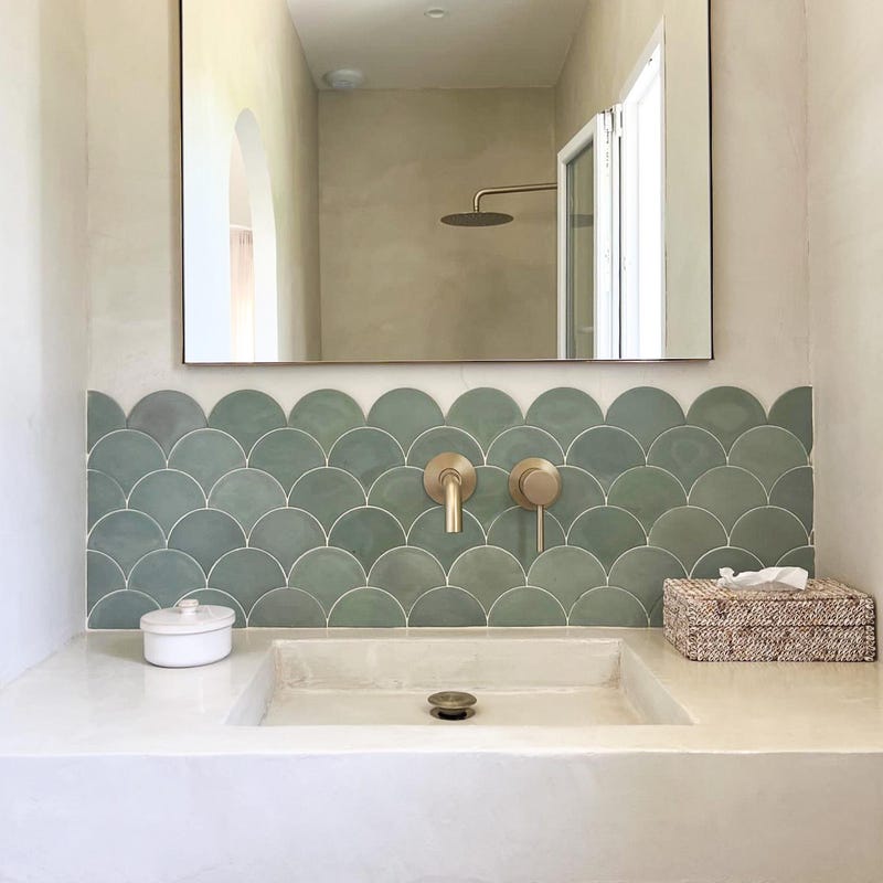 Fish Scale Tiles - Etsy