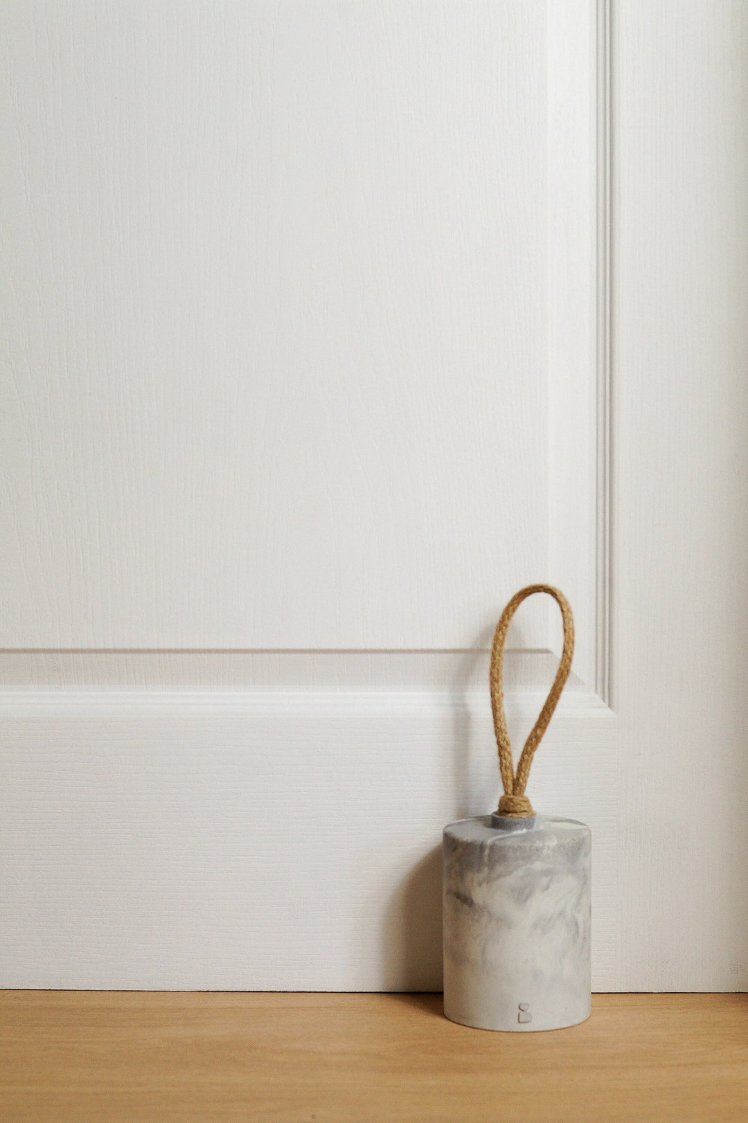 Modern Door Stop, Minimalist Door Stop, Heavy Door Stop, Concrete Door ...