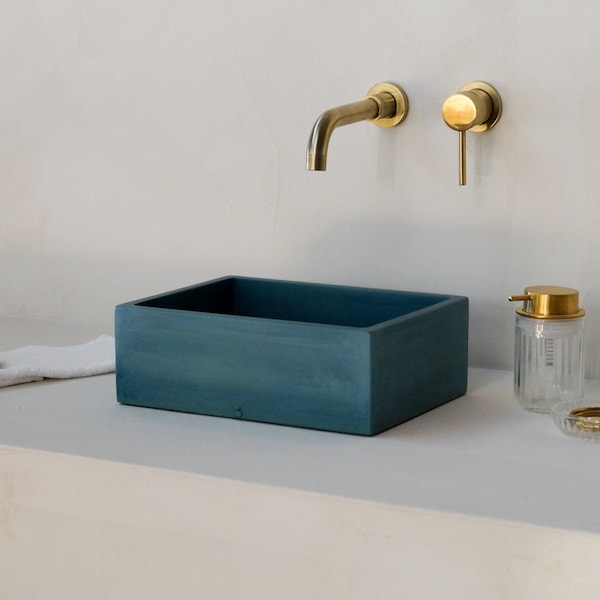 Small Concrete Sink - Etsy