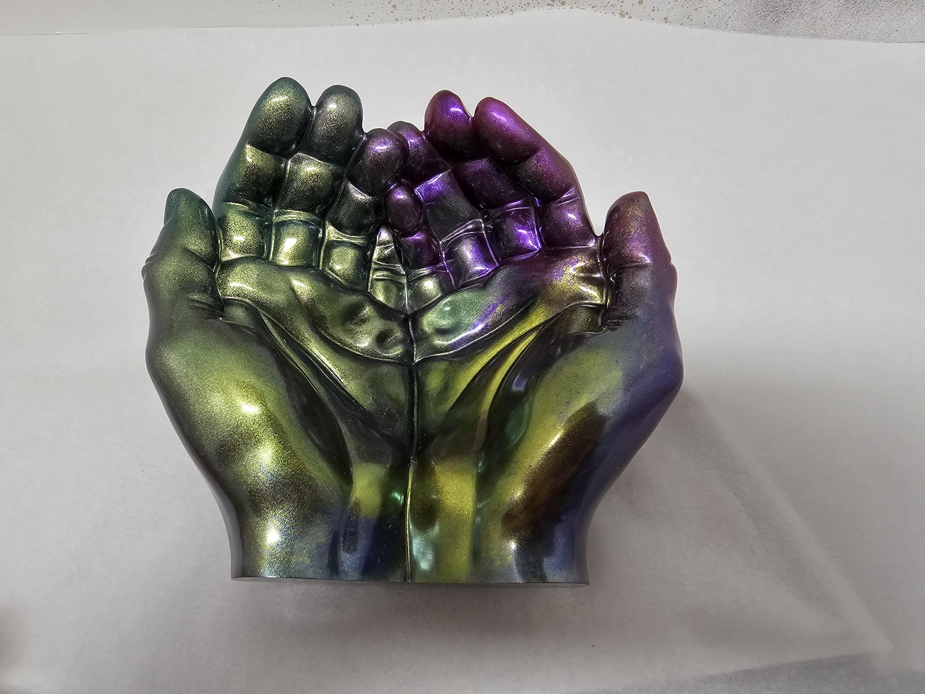 Resin Cupped Hands - Etsy