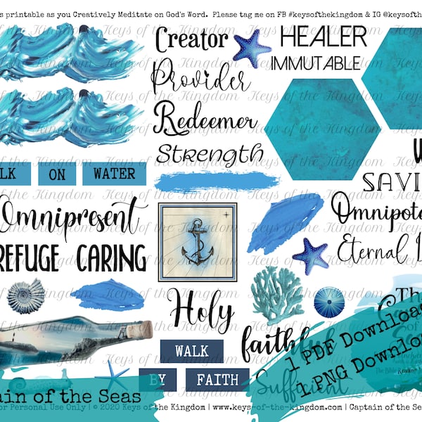 Sea Printable - Etsy