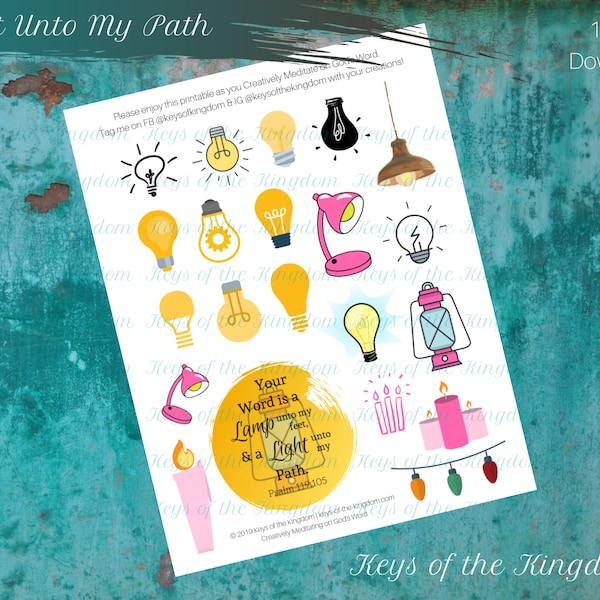 Light Unto My Path - Etsy