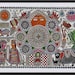 KHOBAR. Painting for Newlywed. A Madhubani-style Painting. Hand Painted ...