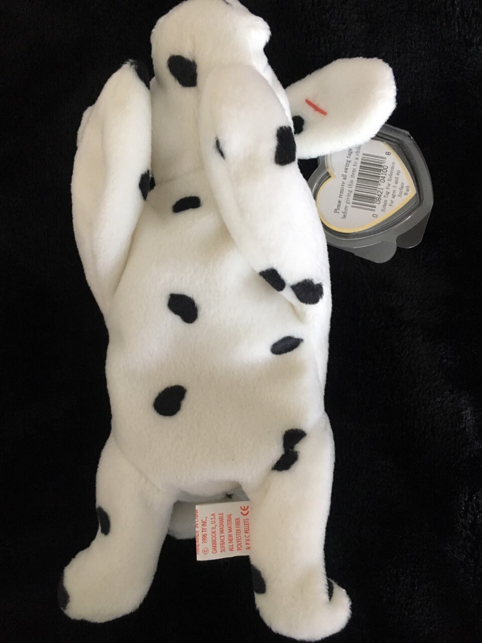 Sparky the TY Beanie Baby NO STAR, Errors, Waterlooville, Rare, Mint - Etsy