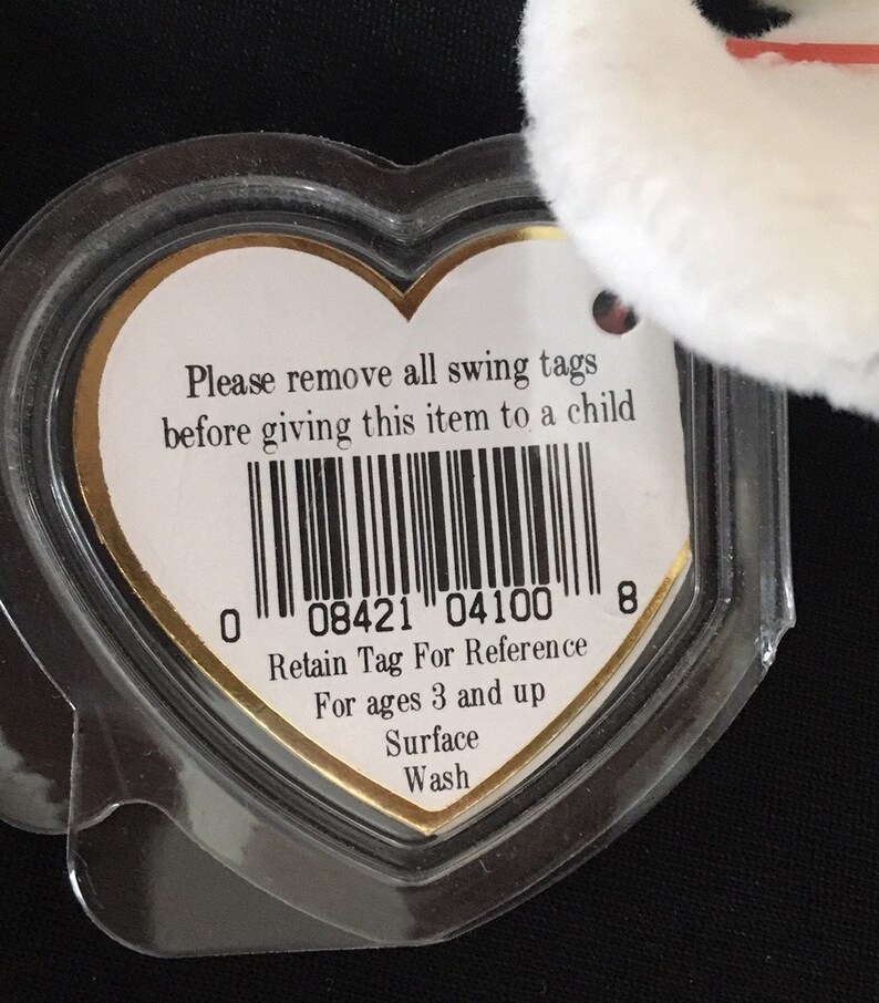 Sparky the TY Beanie Baby NO STAR, Errors, Waterlooville, Rare, Mint - Etsy