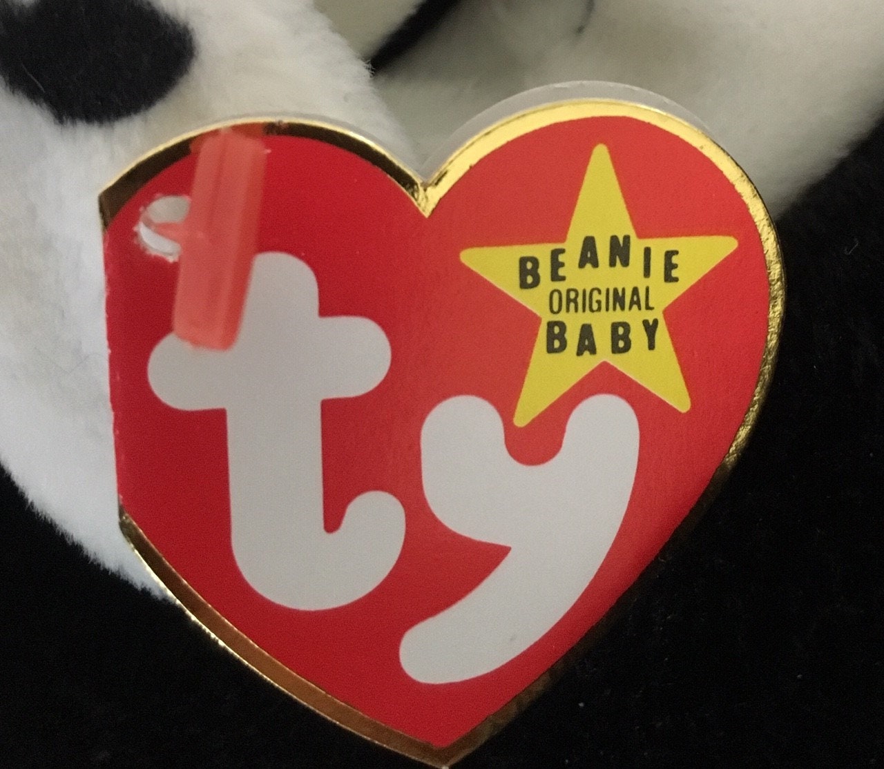 Sparky the TY Beanie Baby NO STAR, Errors, Waterlooville, Rare, Mint - Etsy