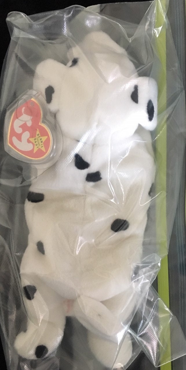 Sparky the TY Beanie Baby NO STAR, Errors, Waterlooville, Rare, Mint - Etsy