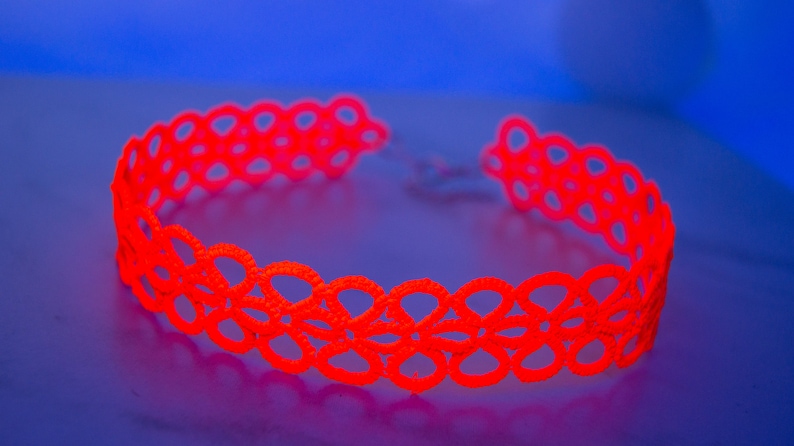 Uv Active Neon Bracelet Glow in the Dark Party Accessories - Etsy