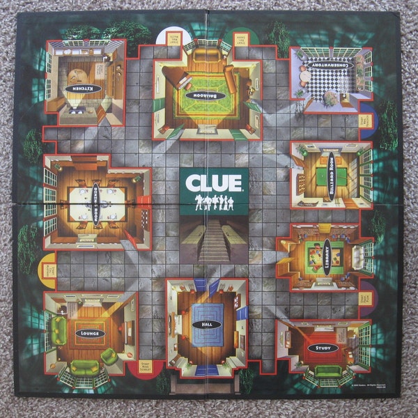 Clue Game Pieces - Etsy