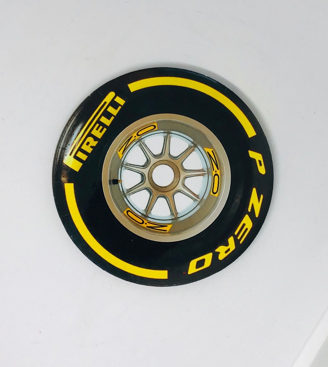 Classic Formula one F1 wheel and tyre wood and cork quality | Etsy