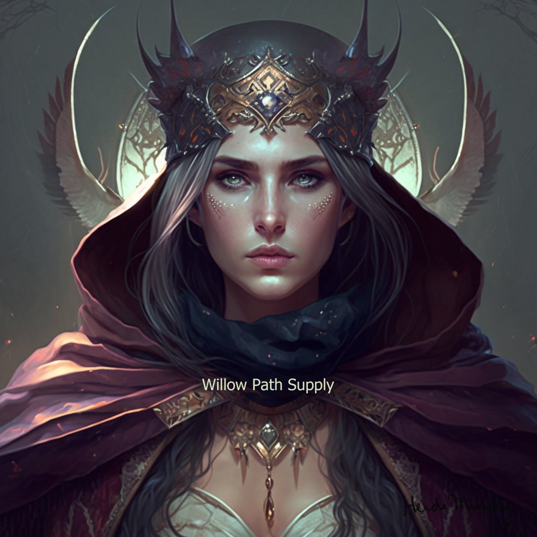 Goddess Hygeia, Healing Goddess, Fine Art Print, Spiritual Art, Pagan ...