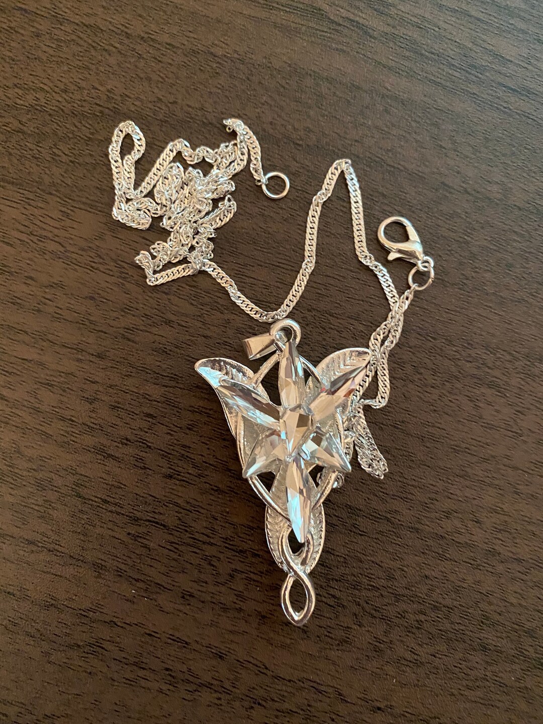 Beautiful Arwen Evenstar LOTR Crystal Pendant, Austrian Crystals ...