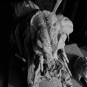 NEW Special Movie Edition 'PREY' Feral Predator Resin Model Bust Kit ...