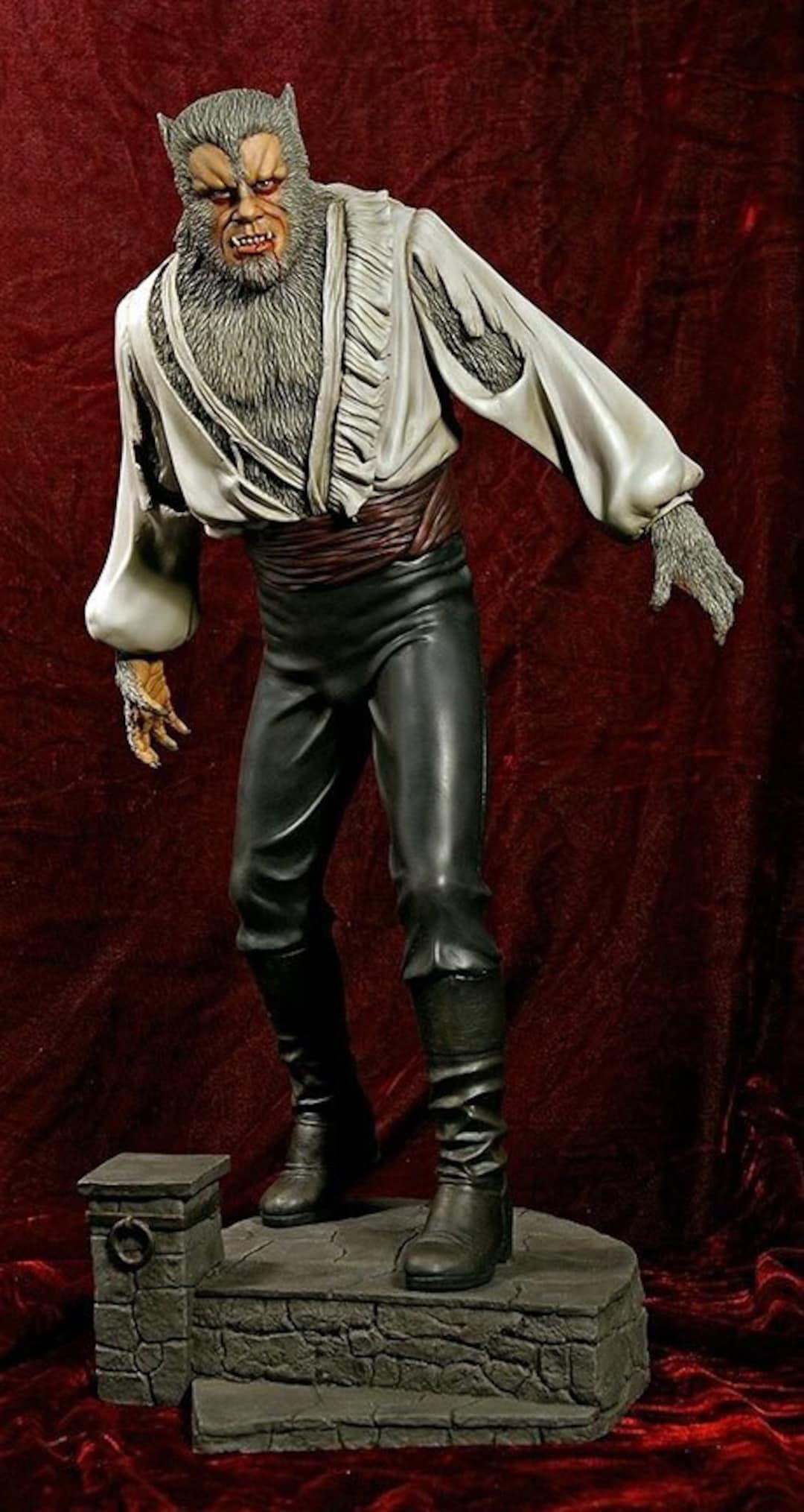 Big 1/4 Scale Classic 'curse of the Werewolf' Horror Resin Model Kit - Etsy