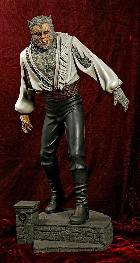 Big 1/4 Scale Classic 'curse of the Werewolf' Horror Resin Model Kit - Etsy