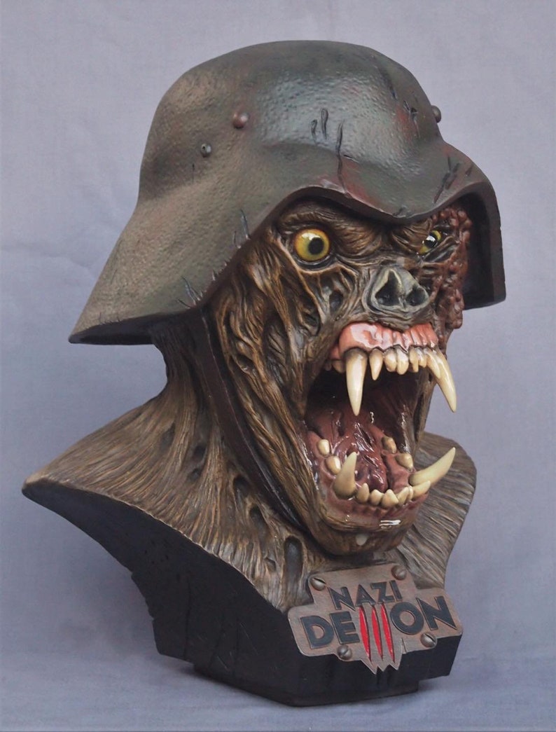 Special 1/2 Scale 'NAZI DEMON' Bust From American Werewolf in London ...