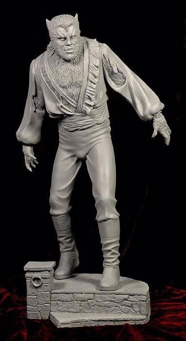 Big 1/4 Scale Classic 'curse of the Werewolf' Horror Resin Model Kit - Etsy