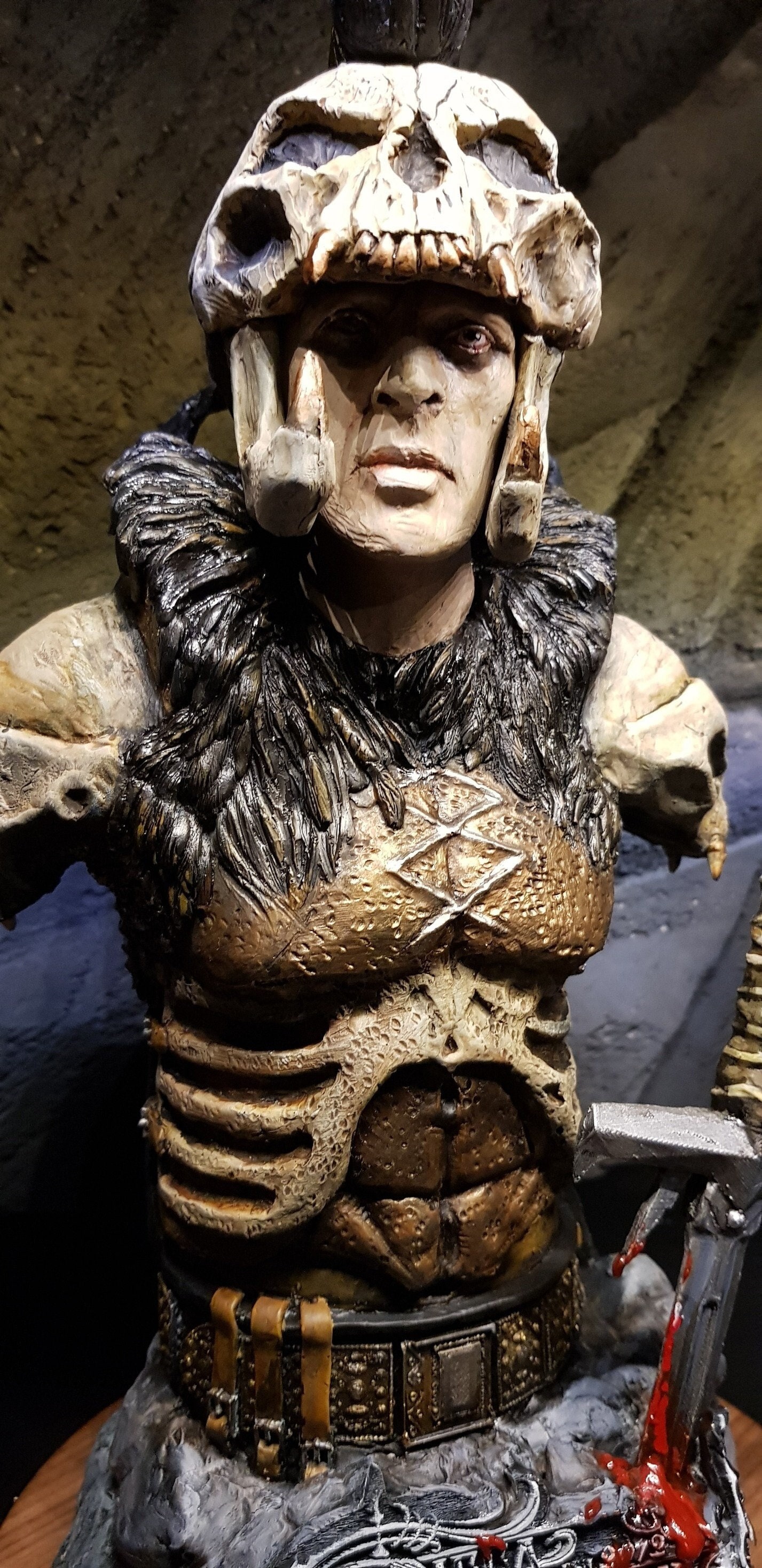 Special Edition 'KURGAN' From Highlander Movie 1/3 Big Scale Resin Bust ...