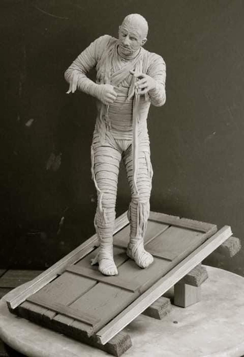 Rare Classic Lon Chaney Jnr as 'the Mummy's Ghost' 1943 Movie 1/5 Scale ...