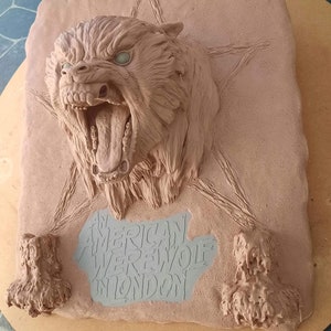 Special Edition 'an American Werewolf in London' Pentagram Wall-hanging ...