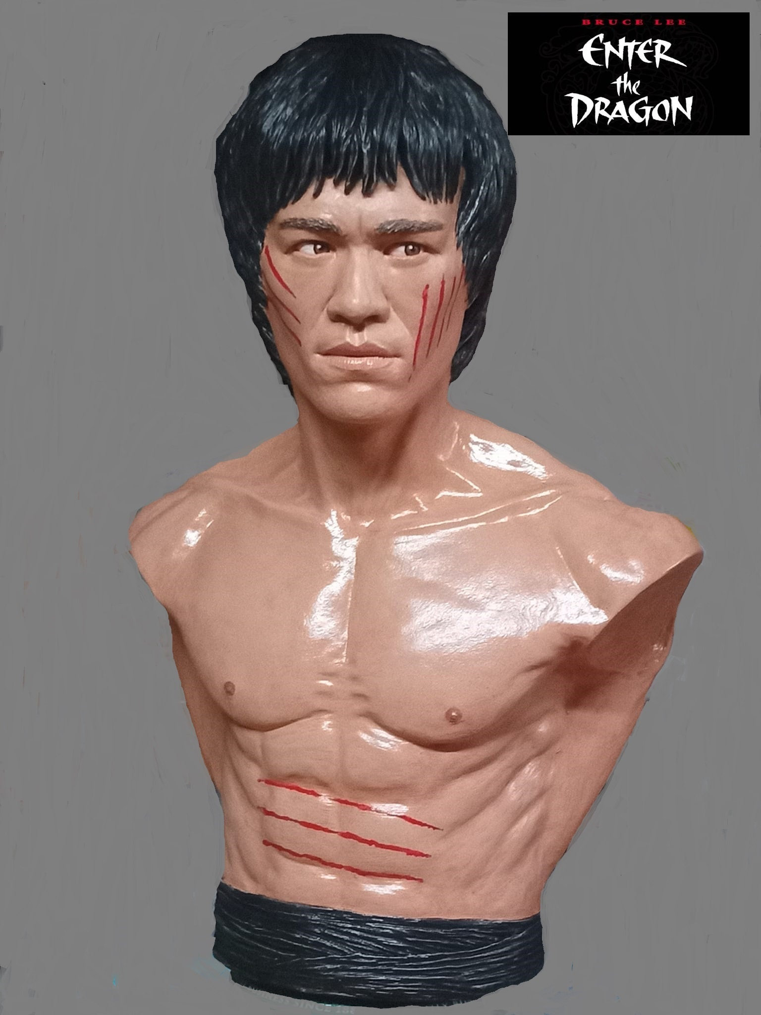 NEW 'enter the Dragon' Bruce Lee 1/3 Scale Resin Bust - Etsy UK