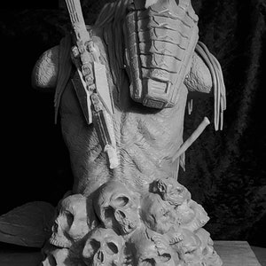 NEW Special Movie Edition 'PREY' Feral Predator Resin Model Bust Kit ...