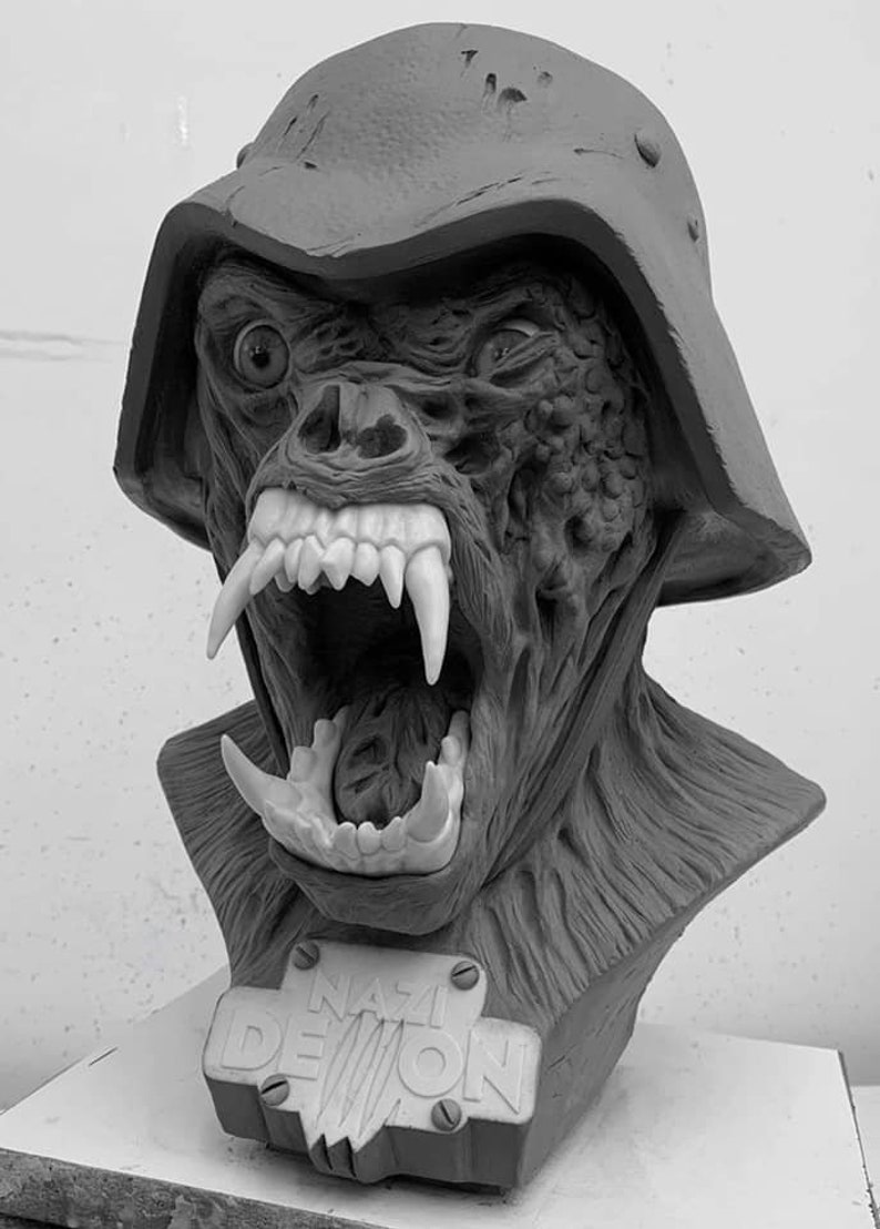 Special 1/2 Scale 'NAZI DEMON' Bust From American Werewolf in London ...